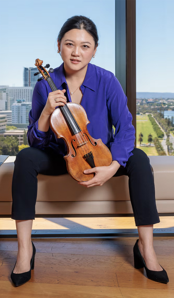 Emily Sun (2009) becomes custodian of one of the world’s rarest violins ...